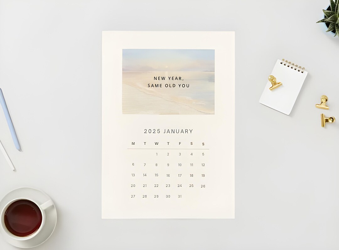 Quirky Funny Wall Calendar 2025 - Unique Home & Office Decor, Humorous ...