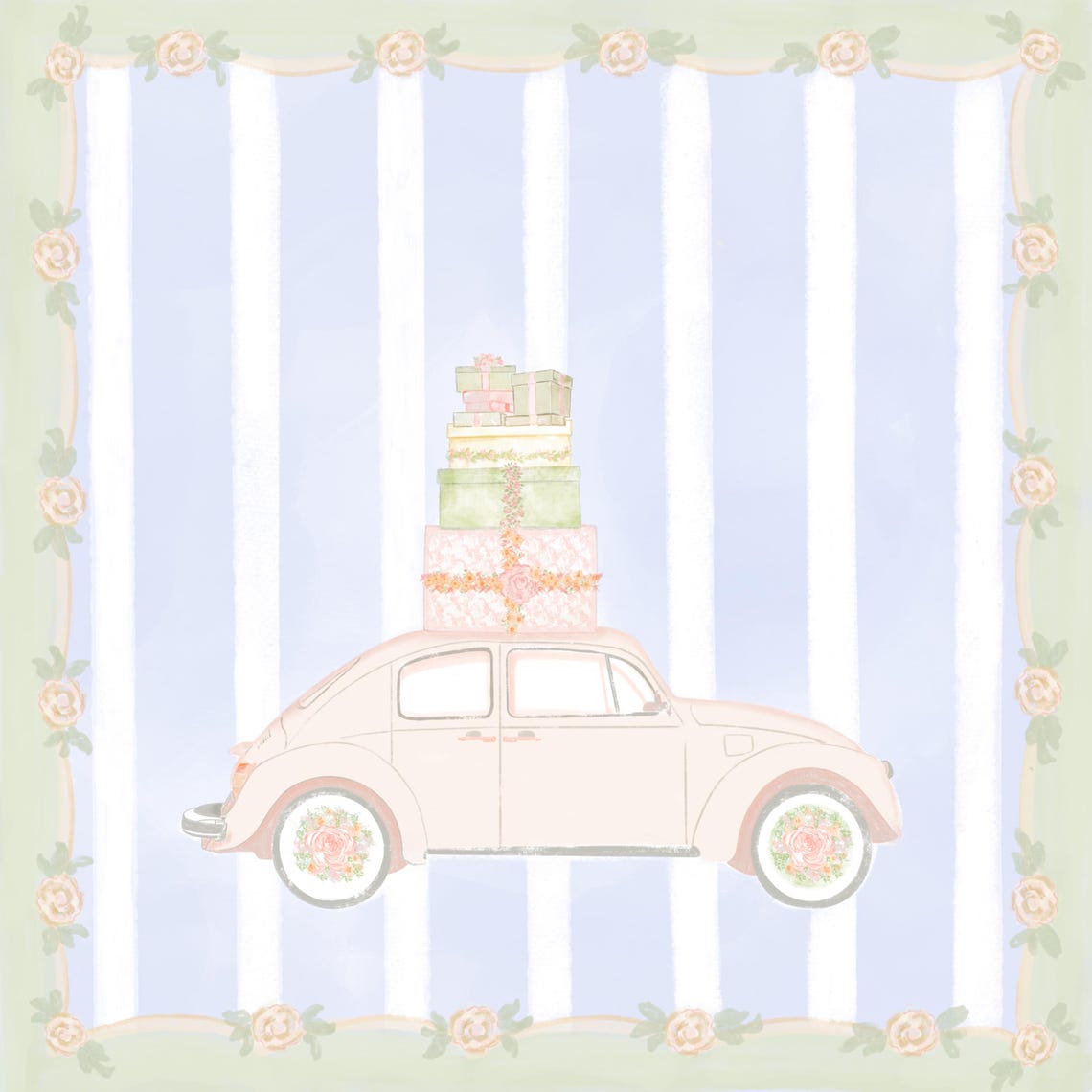 Luv Bug Art Print - Etsy