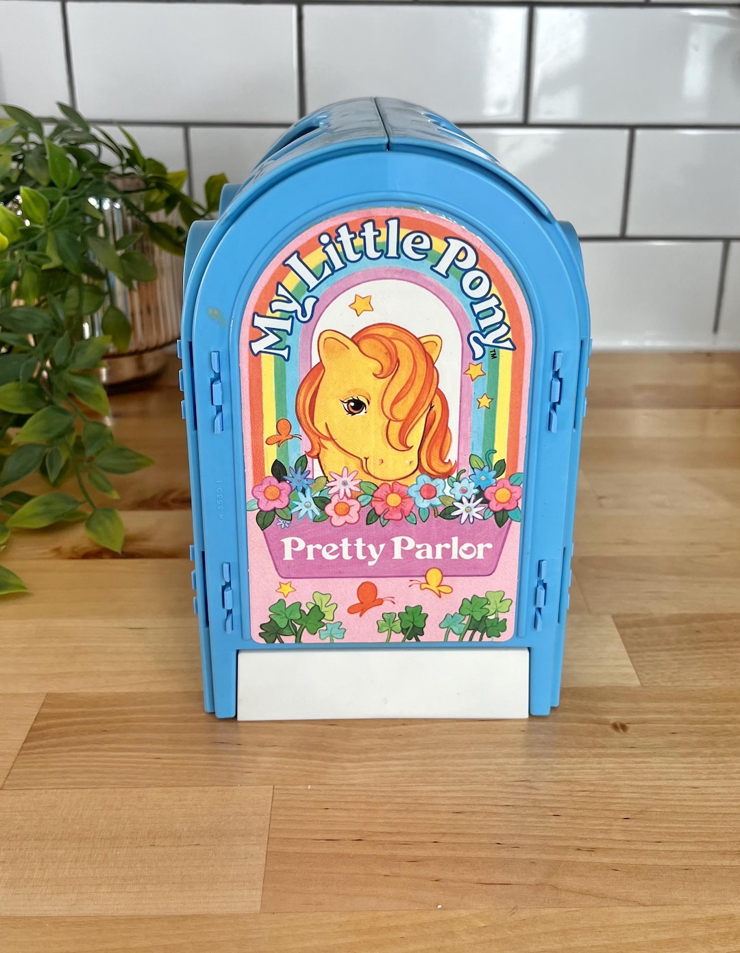Vintage My Little Pony Horse Stable Pretty Parlor Hasbro 1984 Toy ...