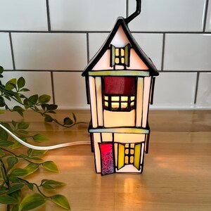 Stained Glass Light up BILL JOB Forma Vitrum the Raccoons House From ...