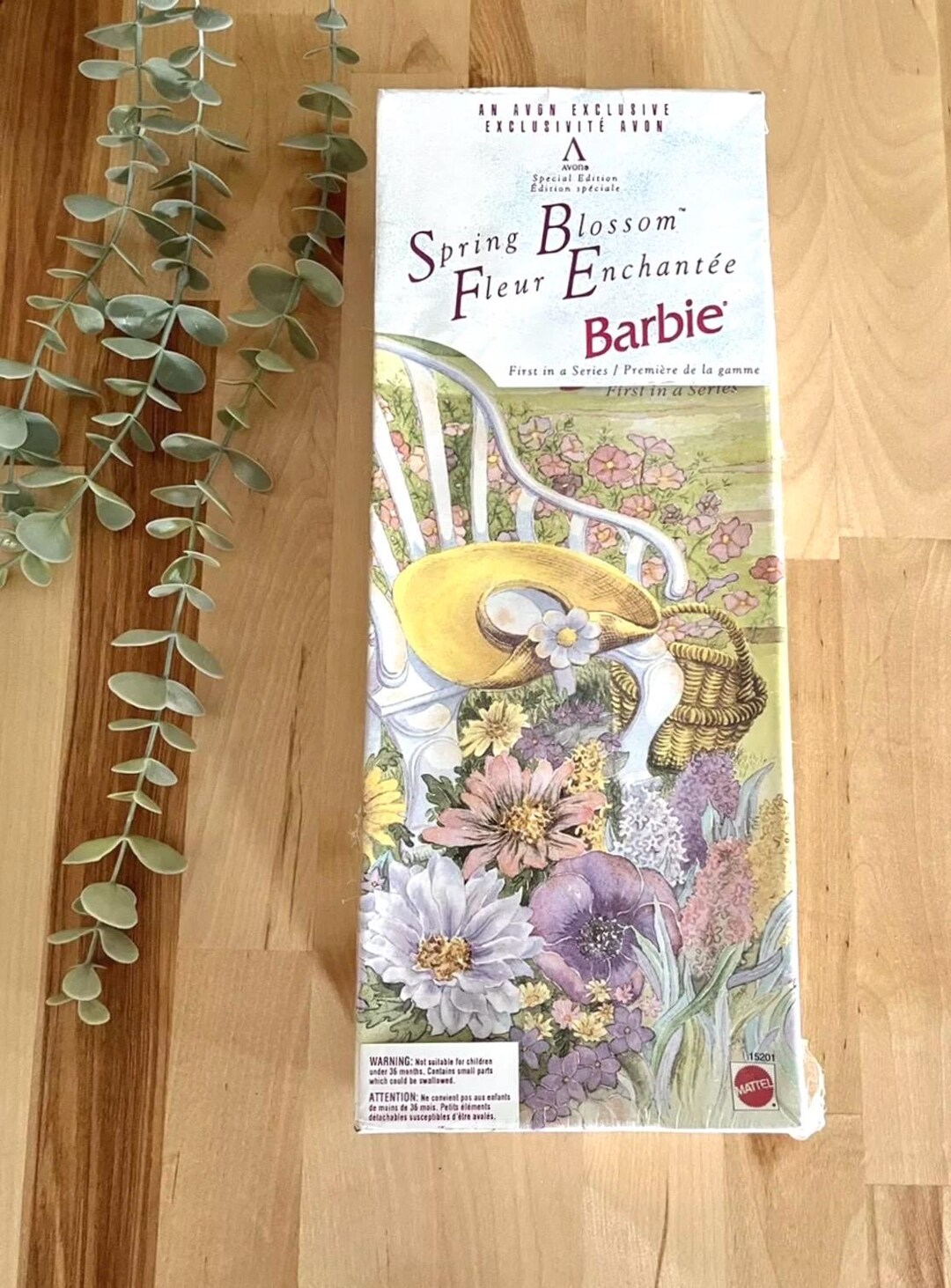 Spring Blossom Barbie Doll Avon Special Edition #15201 1995 *box Still ...