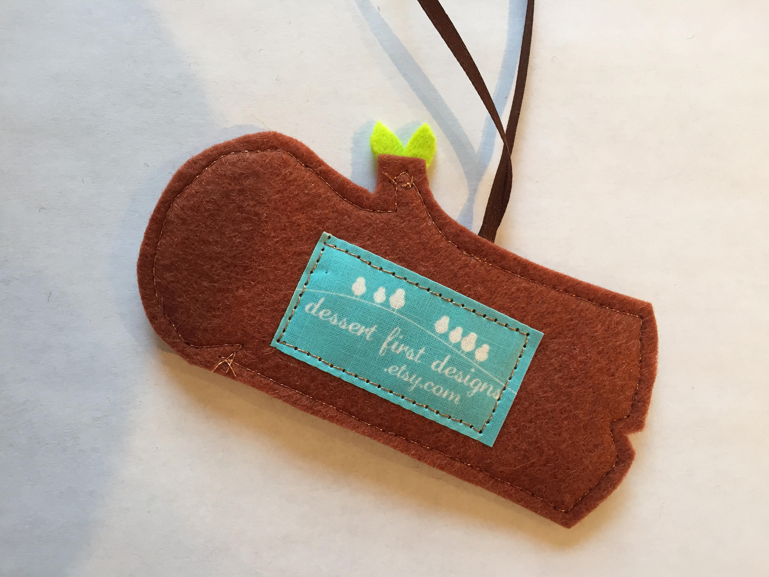 Log Ornament, Handmade Woodland Theme, Folklore, Slice of Wood, Tree ...