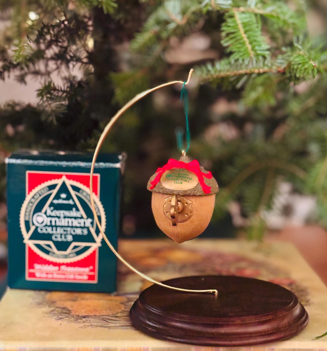 Vintage Hallmark 1991 Hidden Treasure Christmas Ornament - Etsy