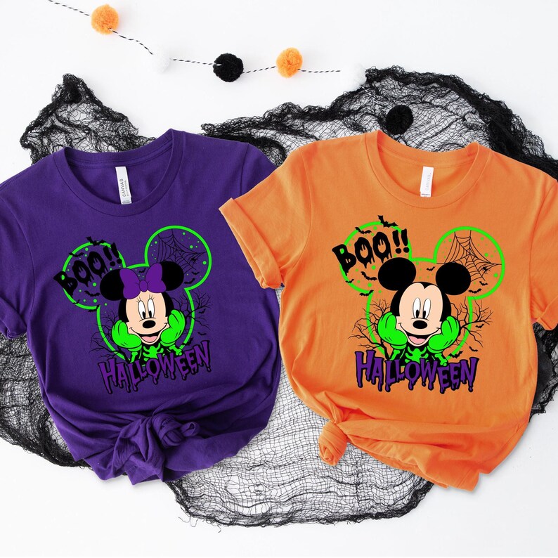 Disney Scary Theme Shirt | Custom Halloween Disney Tee | Spooky Disney ...