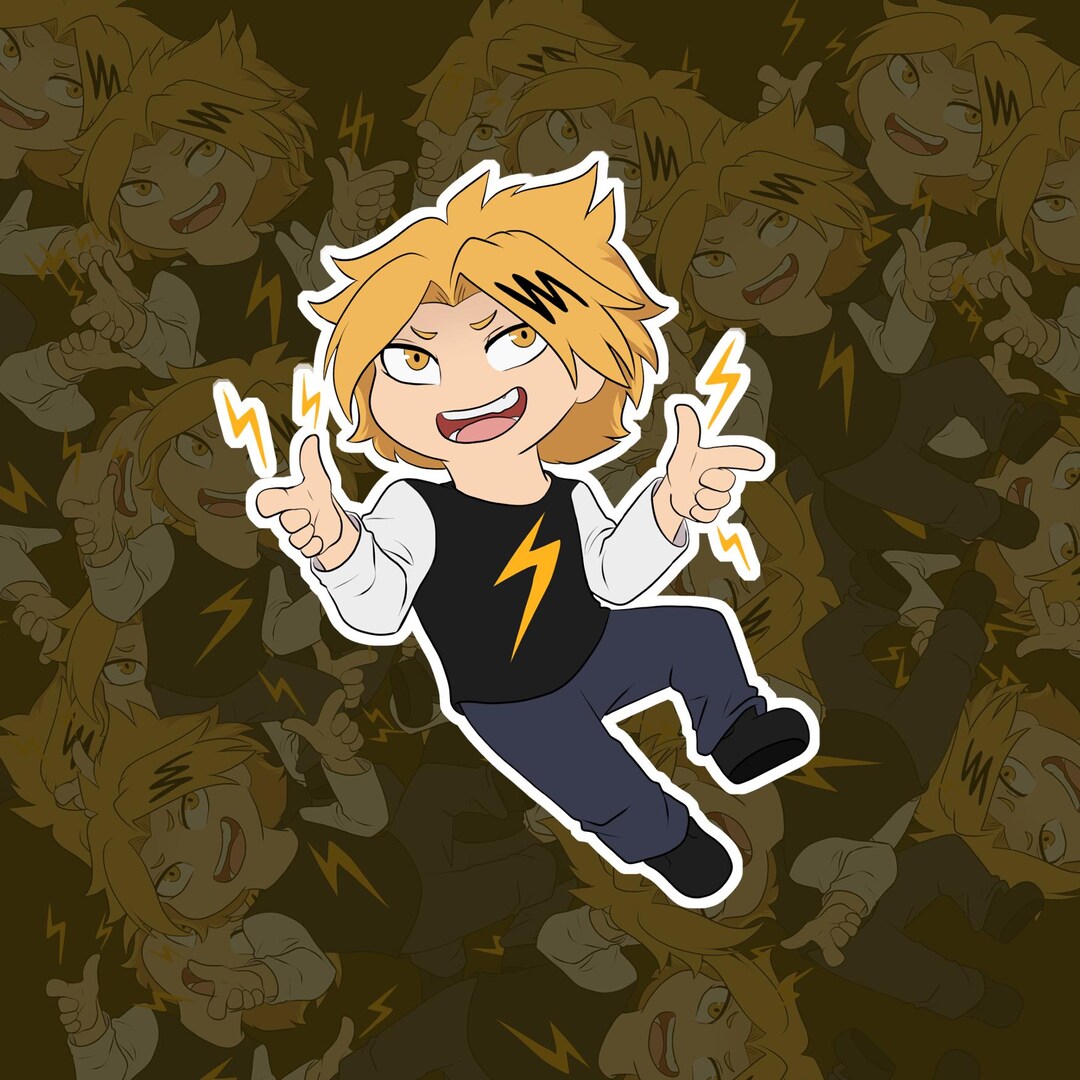 Denki Sticker - Etsy