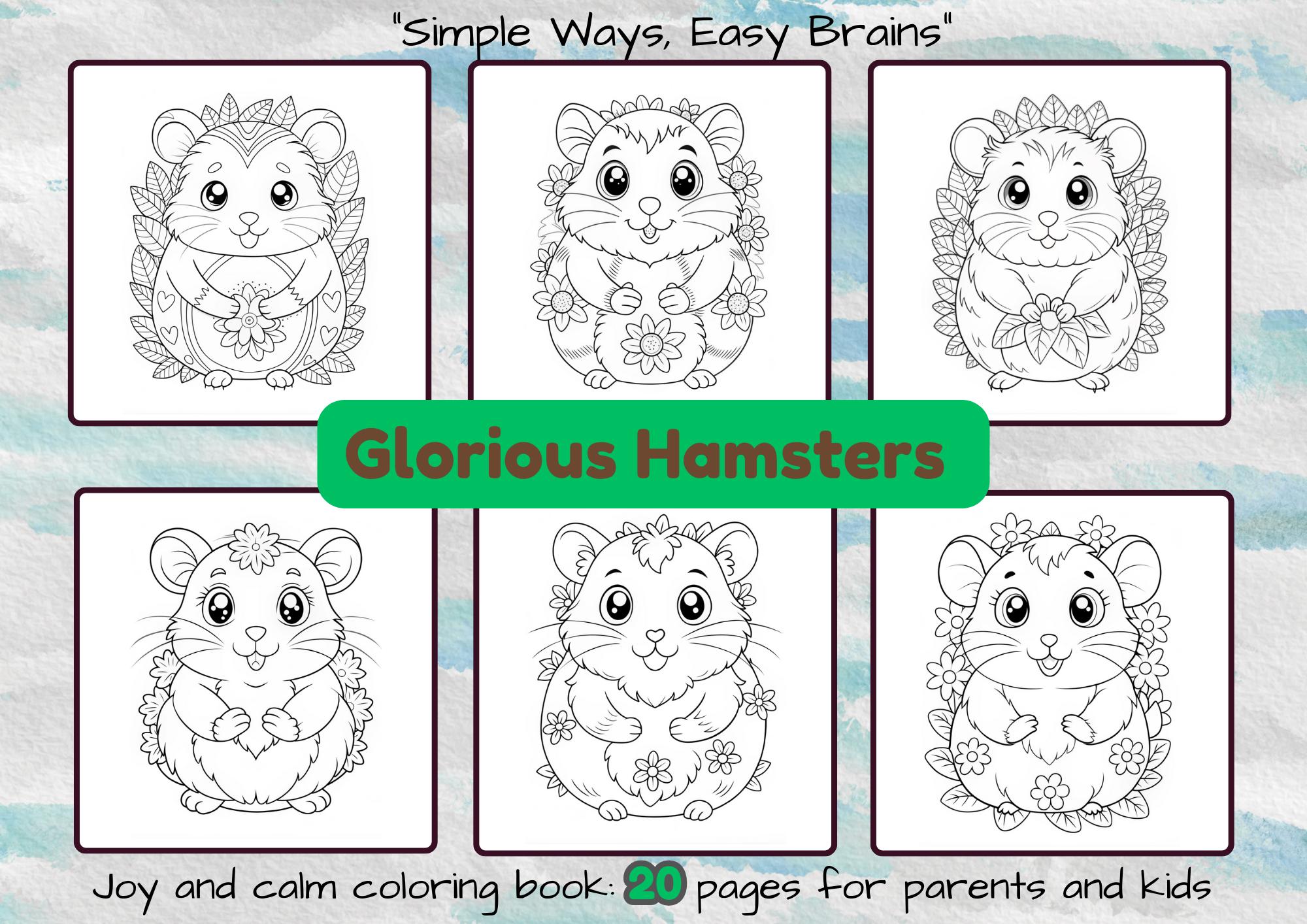 Simple Ways, Easy Brains - Joy and Calm Coloring Book "glorious ...