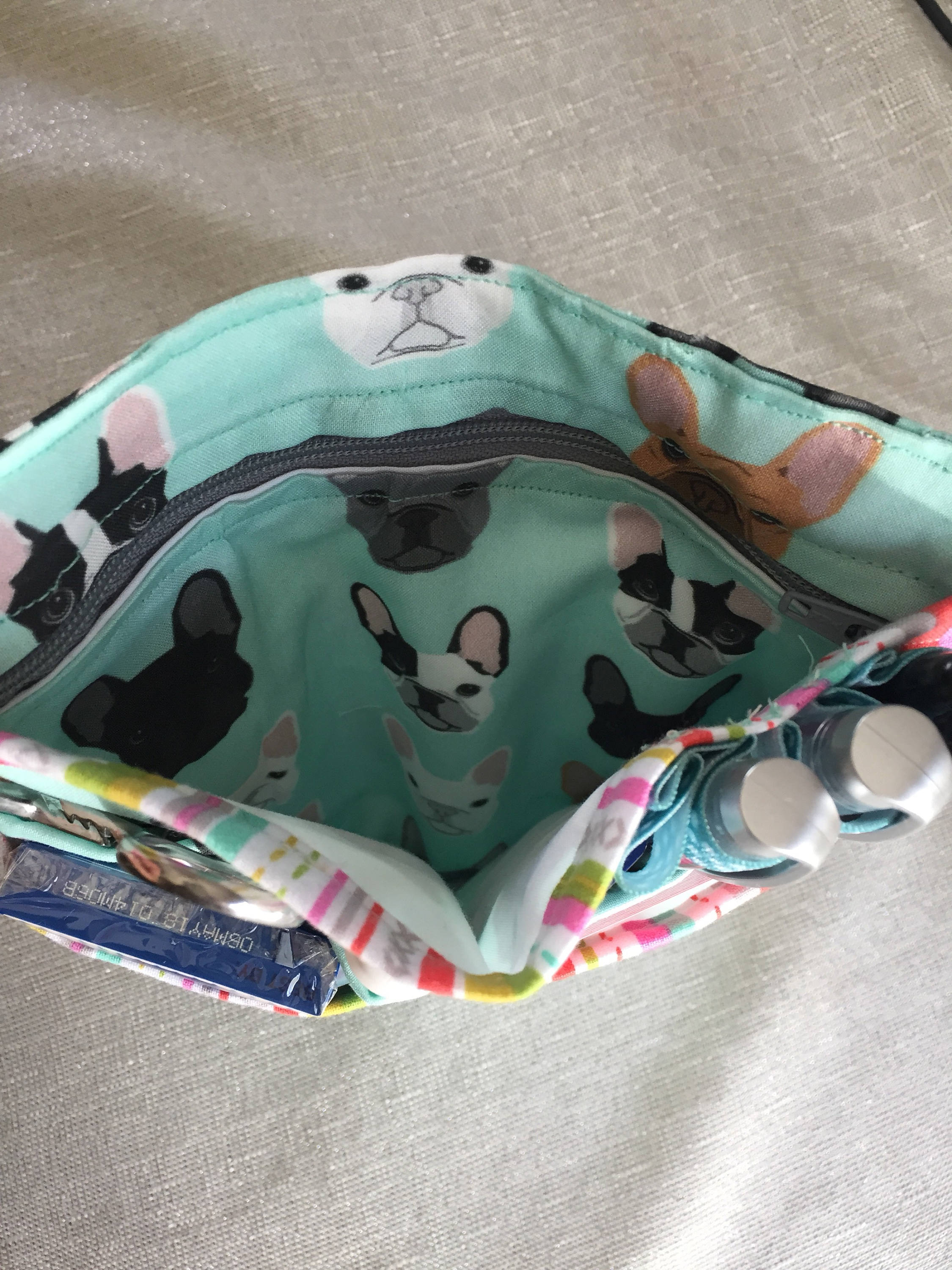 Mini Vet Tech RN Scrub Pocket Nurse Organizer Zipper Pouch Without Belt ...