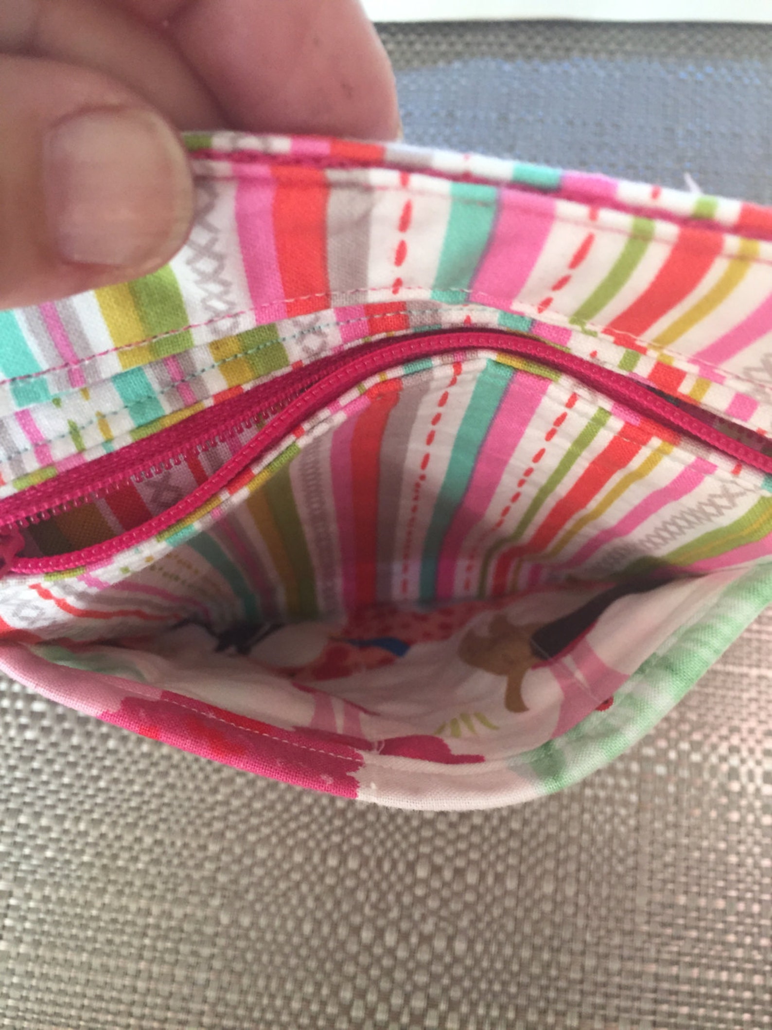 Belted RN Scrub Pocket With Zipper and Pockets in Fox Fabric | Etsy