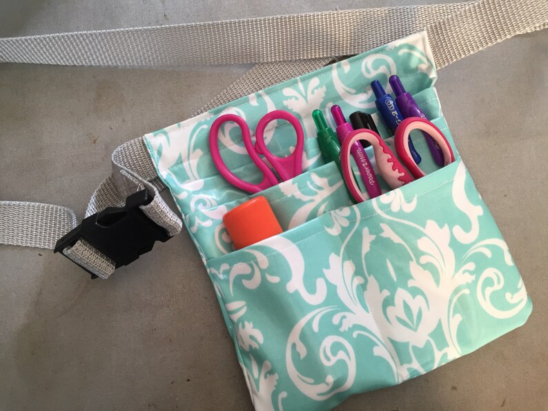 RN Scrub Pocket Tool Pouch With Zipper in Home Decor Fabric - Etsy