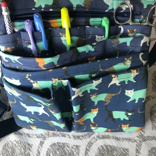 Nurse Pouch With Cats - Etsy