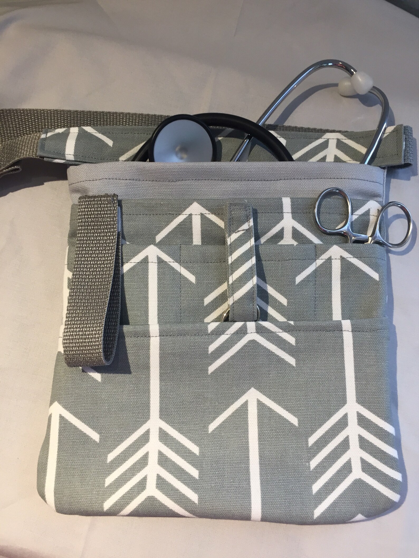 Nurse Scrub Pocket Organizer, Arrow Print, Tape Holder - Etsy