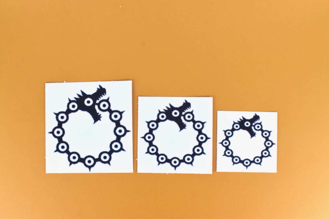Meliodas Temporary Tattoo (3 Pack) - Etsy