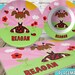 Ladybug Plate and Bowl Set - Personalized Plastic Children Plate Cereal ...