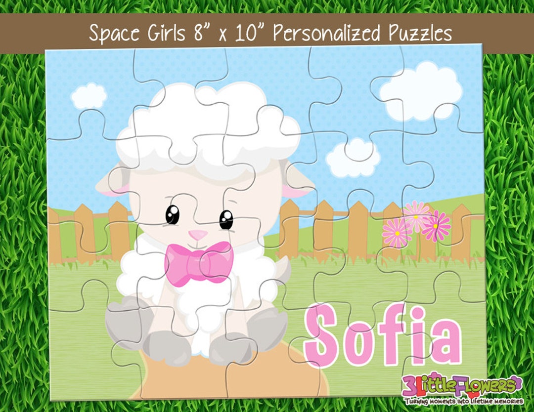 Personalized Lamb Puzzle Personalized 8 X 10 Puzzle - Etsy