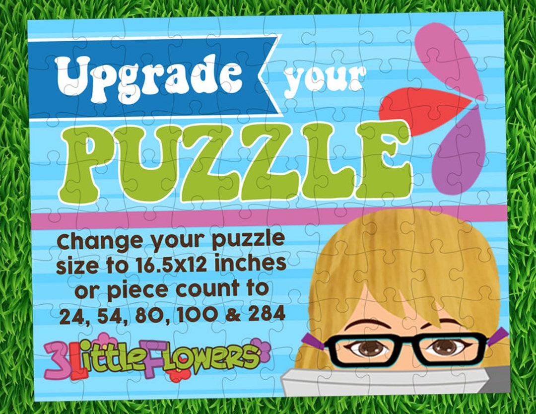 Listing for Puzzle Upgrade Personalized 8 X 10 Puzzle Personalized ...