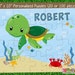 Sea Turtle Puzzle Personalized 8 X 10 Puzzle | Etsy