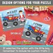 Personalized Monster Truck Puzzle Personalized 8 X 10 - Etsy