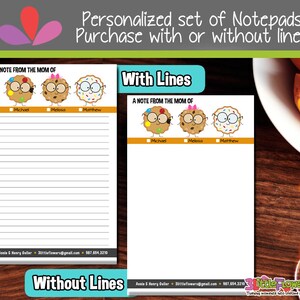 Mom Notepads - Smart Cookies Notepads - Personalized Notepads for ...