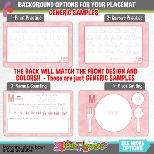 Bunny Ears Plate and Bowl Set - Personalized Plastic Children Plate and ...