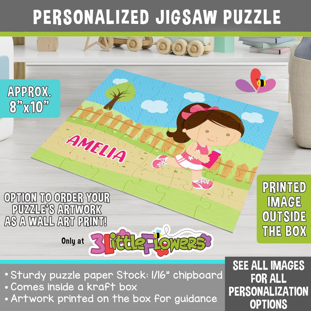 Cross Country Runner Puzzle Personalized 8 X 10 Puzzle Personalized ...
