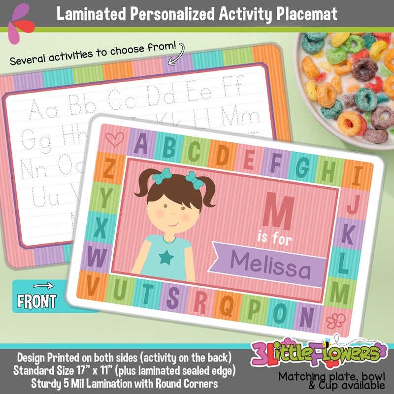 Kids Placemats - Etsy