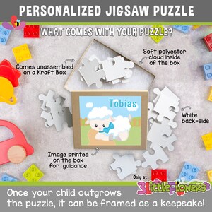 Personalized Lamb Puzzle - Personalized 8 X 10" Puzzle - Personalized ...