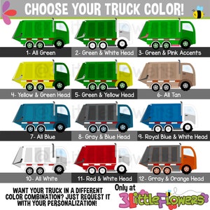 Personalized Garbage Truck Puzzle - Personalized 8 X 10" Puzzle ...