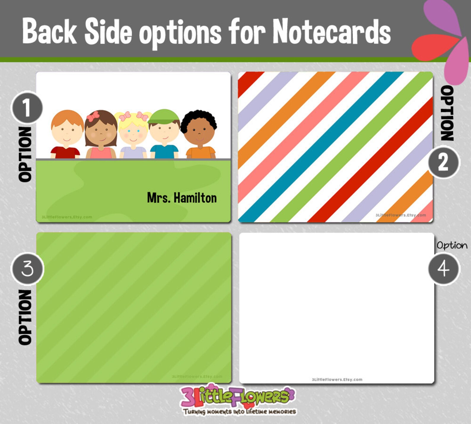 Teacher Note Cards Set of Personalized Note Cards | Etsy