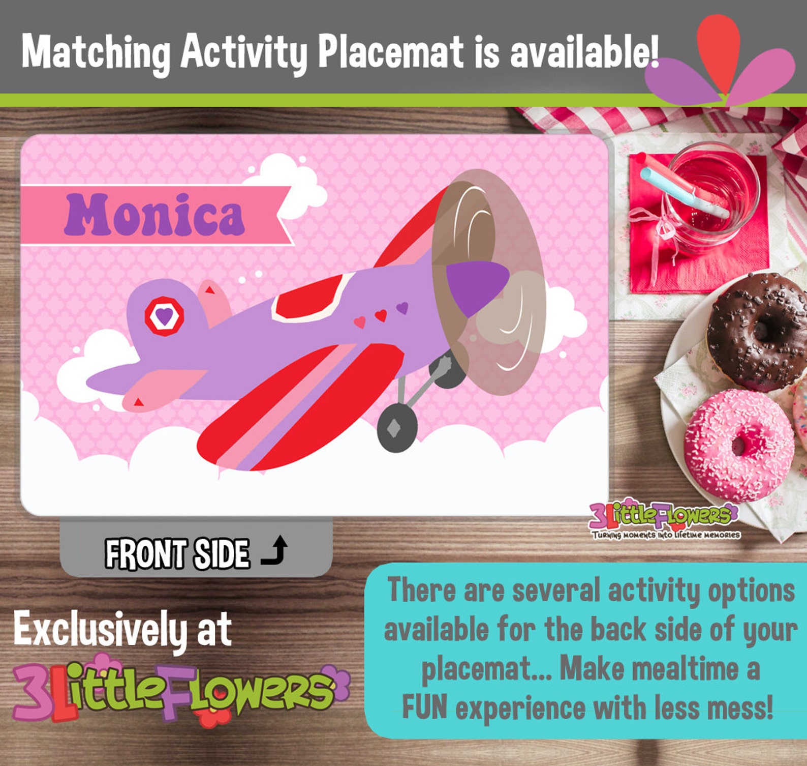 Personalized Airplane Plate and Bowl Set Personalized - Etsy