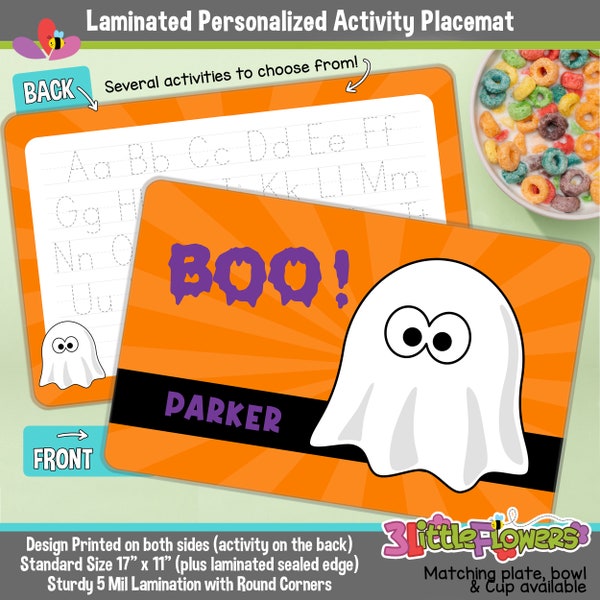 Halloween Placemat - Etsy