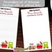 Teacher Notepads - School Train Notepads - Personalized Notepads ...