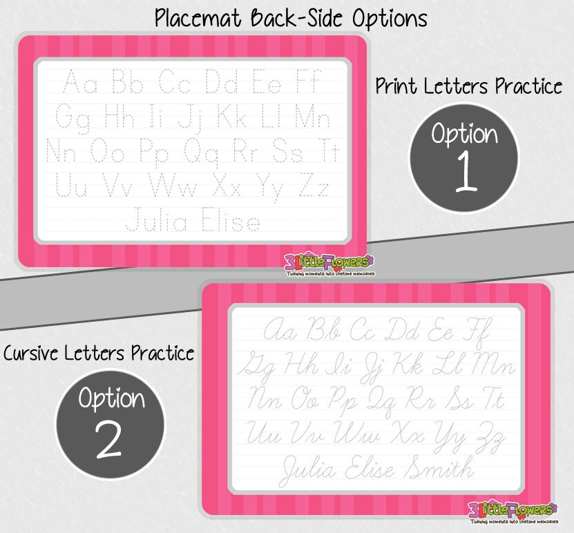 Bunny Peek A Boo Placemat Personalized Placemat for Kids - Etsy