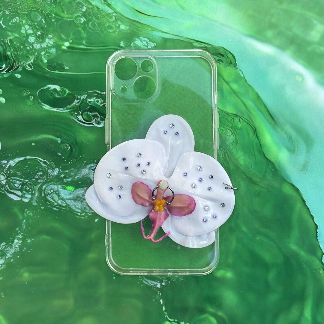 Hawaiian Grunge Orchid iPhone Case, Tropical Flower iPhone Case, Summer iPhone Case, iPhone 10 ...