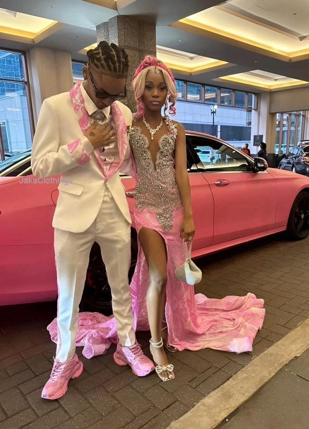Matching Couple Prom Set: Mermaid Dress & Bespoke Suit - Etsy