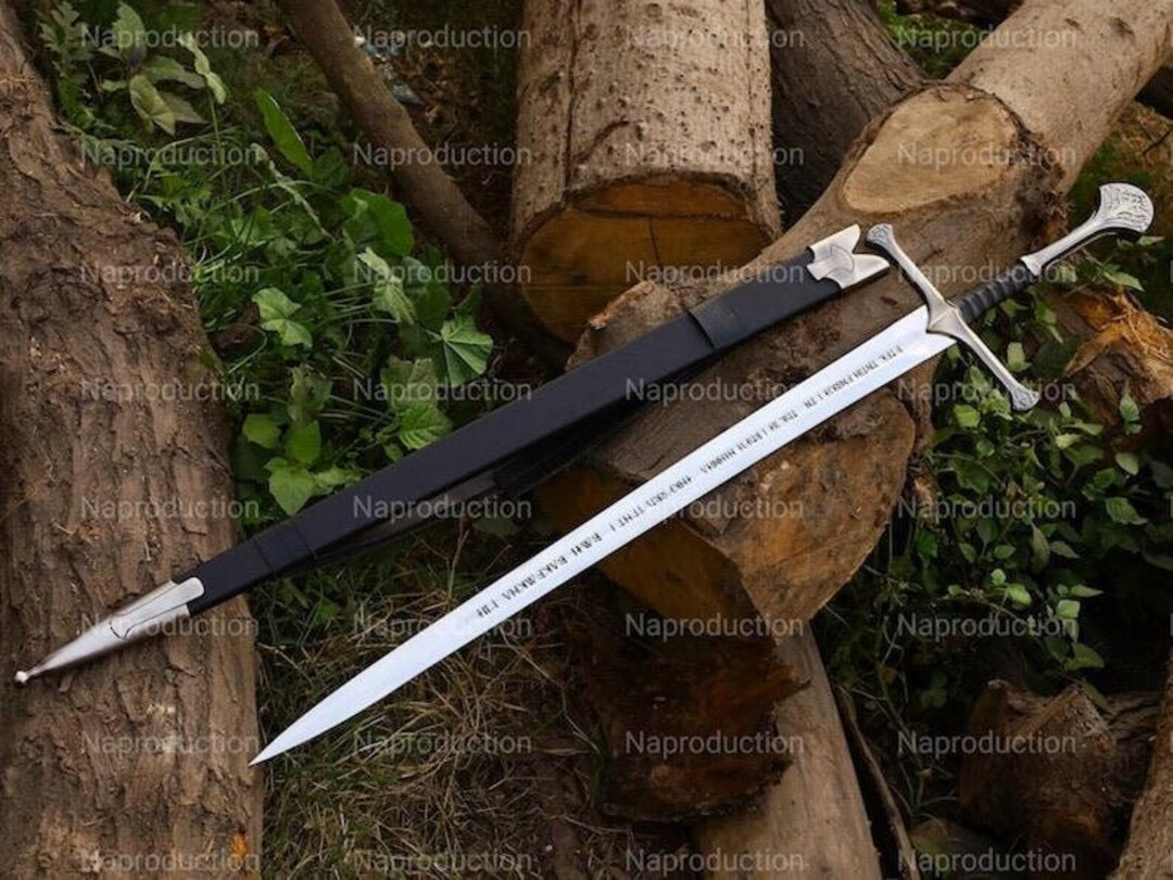 The King Aragorn Sword With Scabbard Master Sword of Replica Epic ...