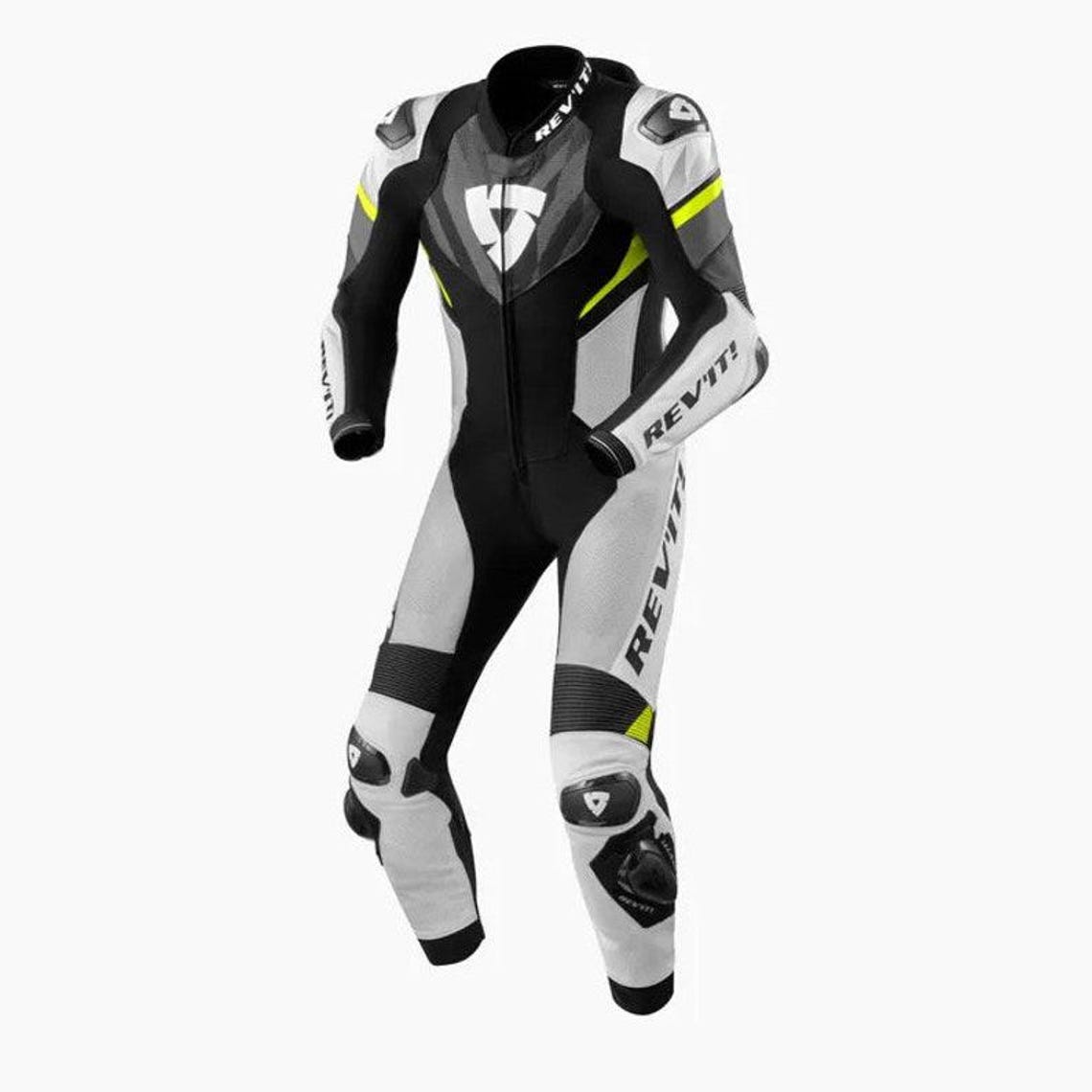 Revit Motogp Men Motorbike Racing Suit - Top Grain Cowhide Mild Leather ...