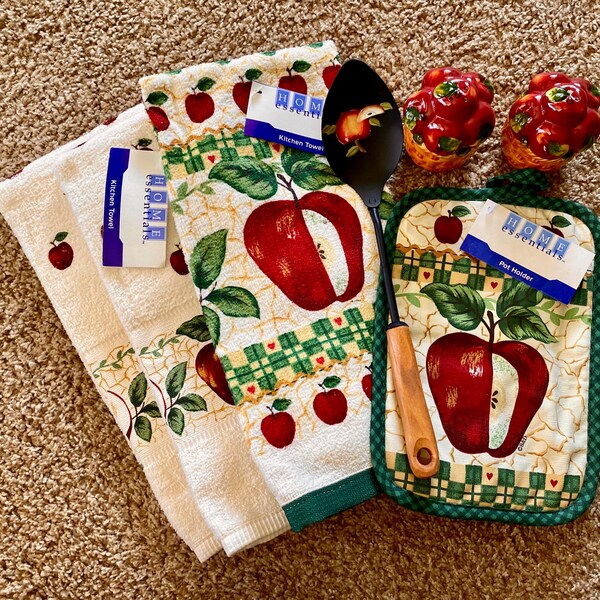 Apple Kitchen Decor - Etsy