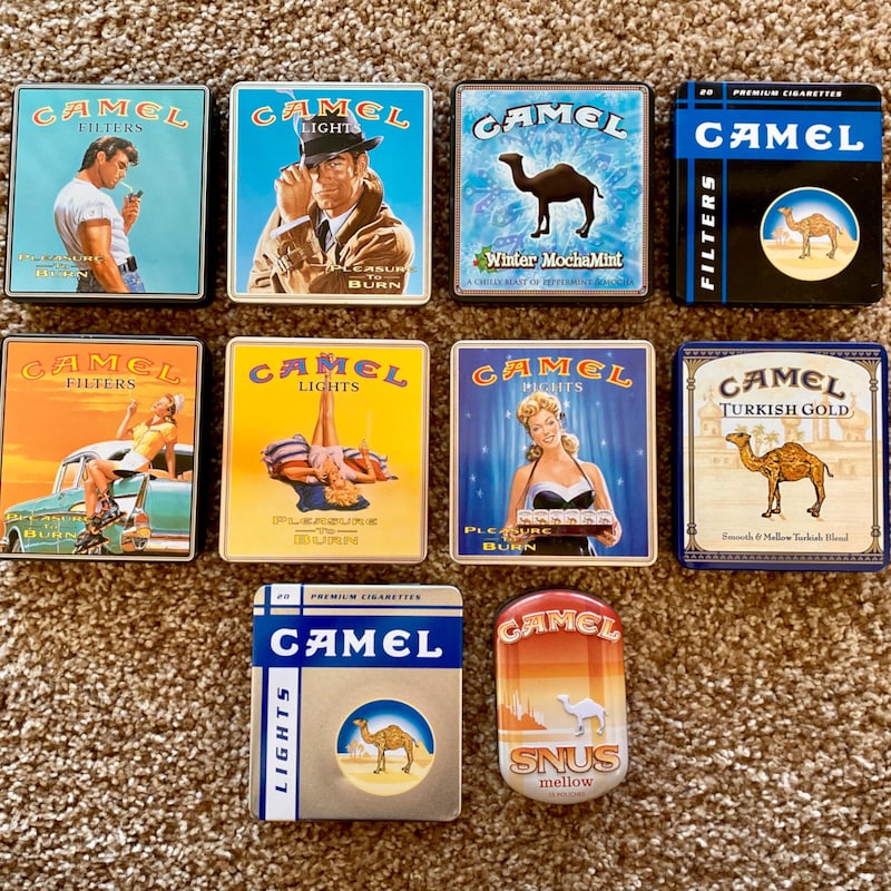 Cigarette Box Camel - Etsy