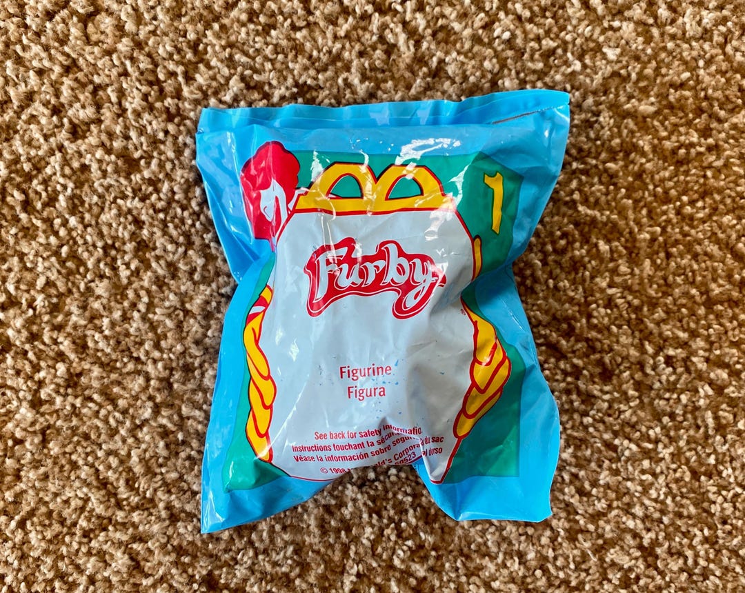 Vintage (1998) Furby Mcdonald's Happy Meal Toy #1 | 90s Mcdonalds Toys ...