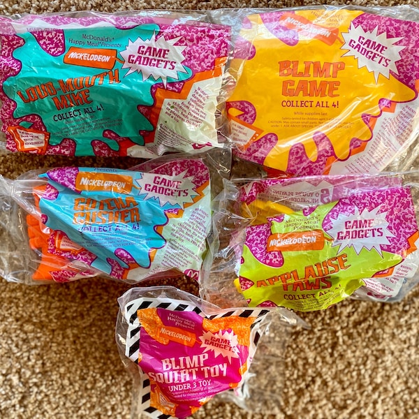 Nickelodeon Rare Toy - Etsy