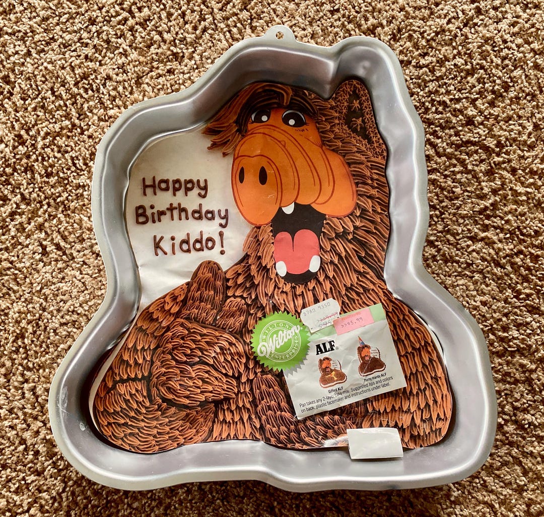 Vintage 1988 Alf Cake Pan: Wilton Metal Mold, Unused - Etsy