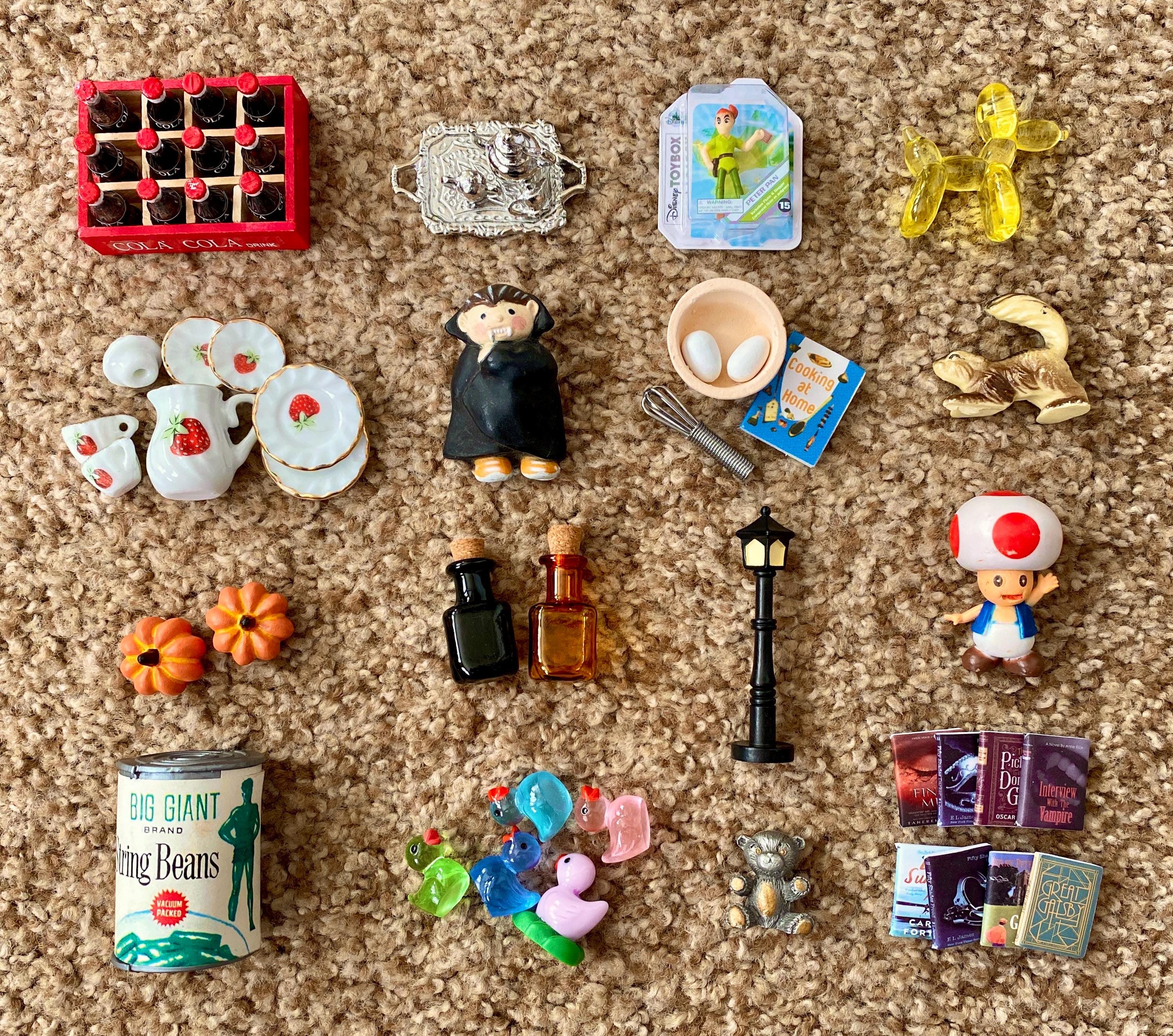 Vintage Trinkets: Dollhouse Minis, Knick-knacks - You Choose - Etsy