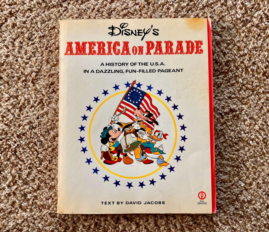 Vintage 1975 Disney's America on Parade Soft Cover Book - Etsy