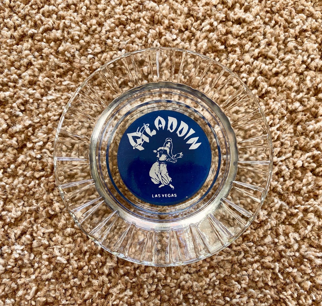 Vintage Aladdin Hotel Las Vegas Ashtray / Trinket & Jewelry Dish | the ...