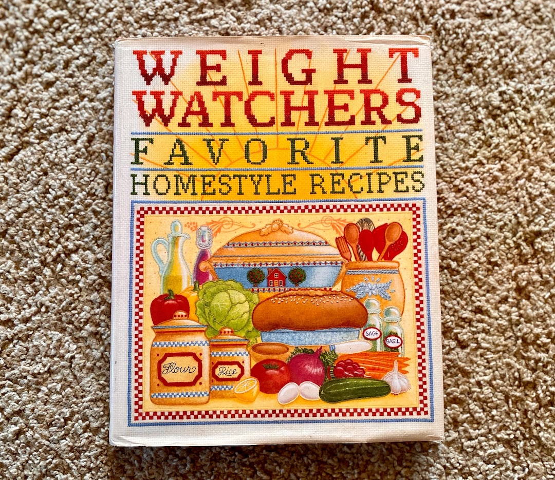 Vintage (1993) Weight Watchers Favorite Homestyle Recipes Hardcover ...