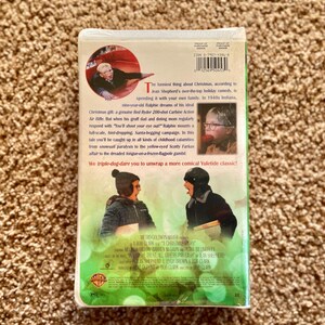 Vintage (1999) "a Christmas Story" VHS Tape Movie | 1980s Christmas ...