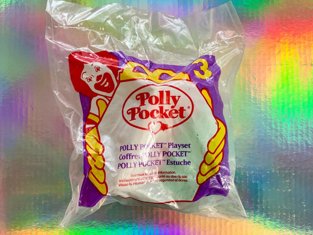 Vintage (1995) Polly Pocket Playset House Collectible Mcdonald's Happy ...