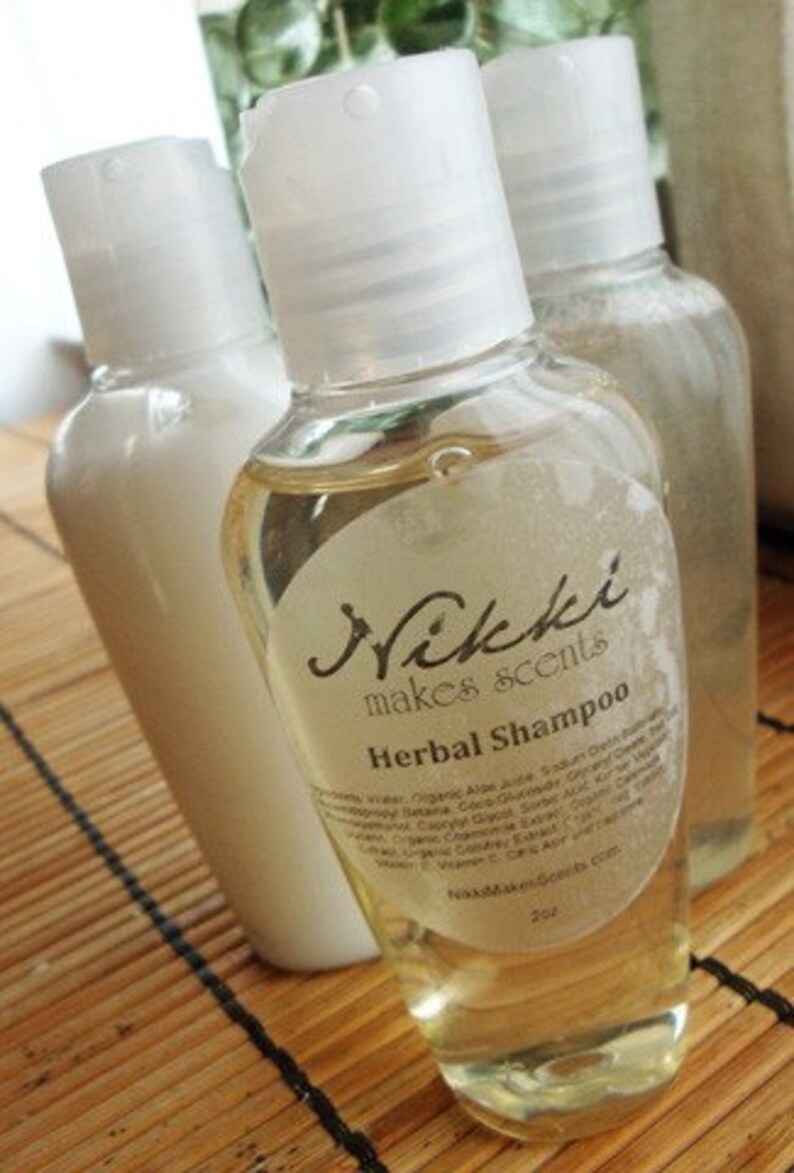 Herbal Shampoo SAMPLE - Etsy