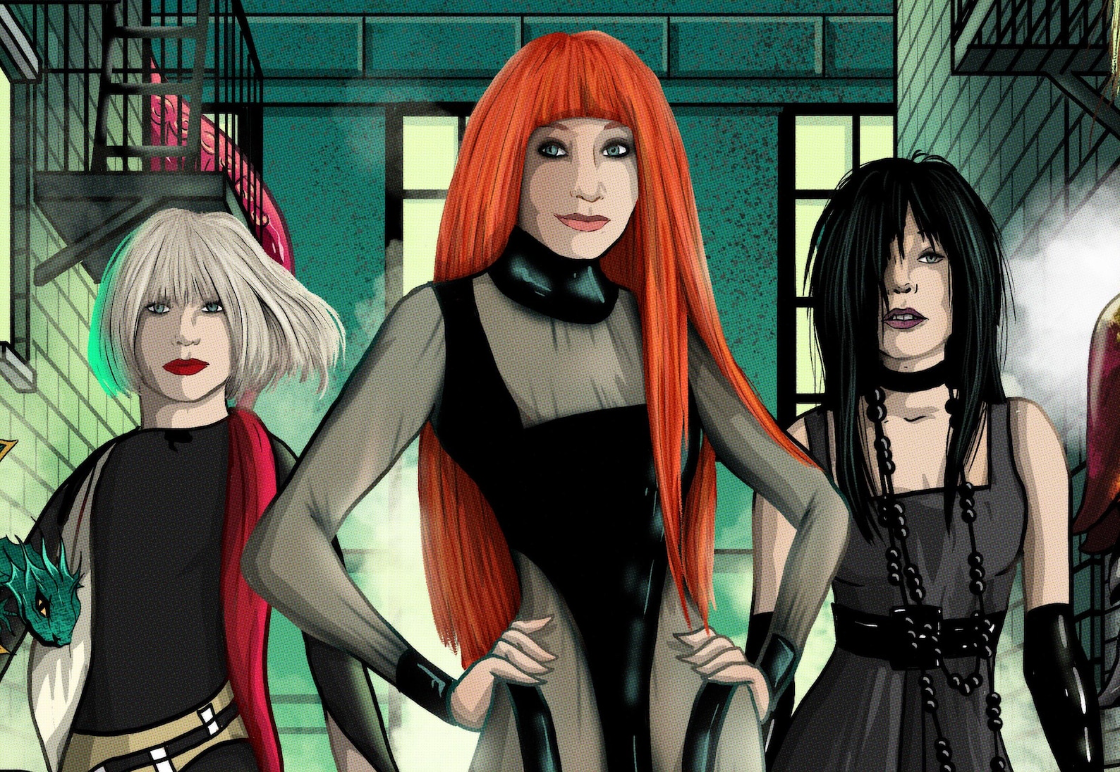Tori Amos American Doll Posse Comic Cover Art Print - Etsy