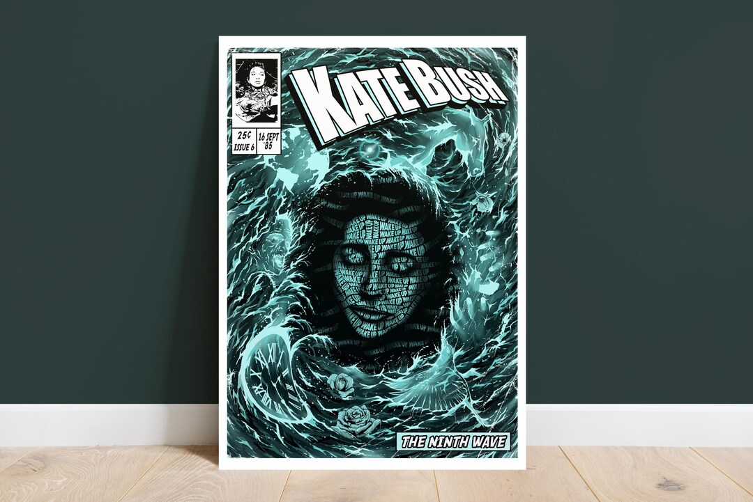 Kate Bush the Ninth Wave Comic Cover Art Print - Etsy